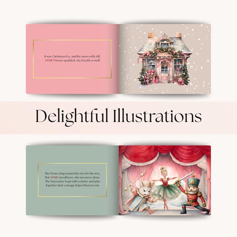 Printable Nutcracker Children's Book, Personalized Christmas Storybook ...
