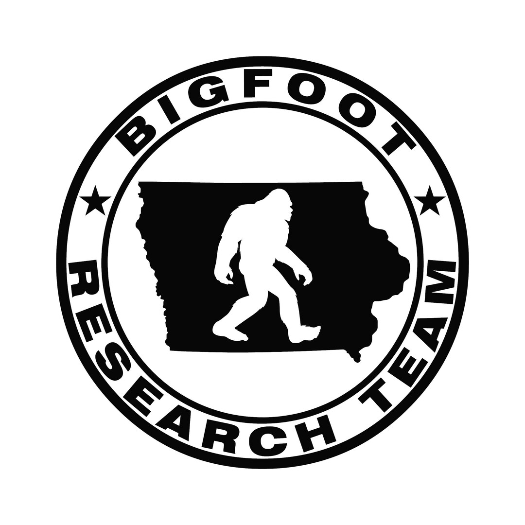 Iowa Bigfoot Research Team Vinyl Decal | Multiple Sizes and Colors - Etsy
