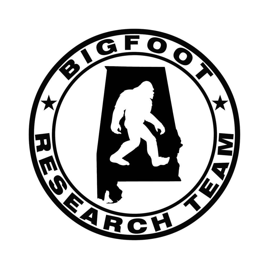 Alabama Bigfoot Research Team Vinyl Decal | Multiple Sizes and Colors ...