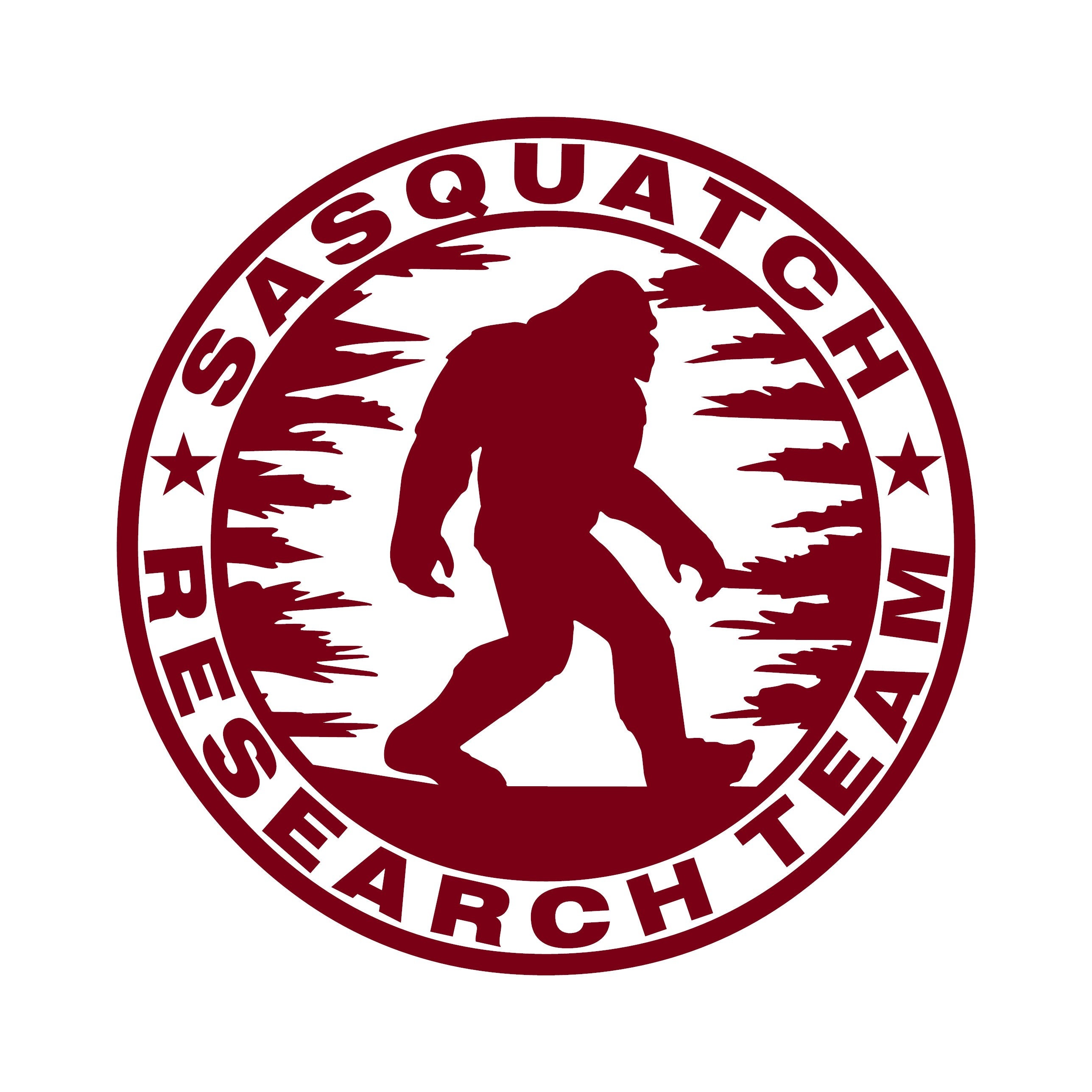 Sasquatch Research Team Vinyl Decal - Etsy