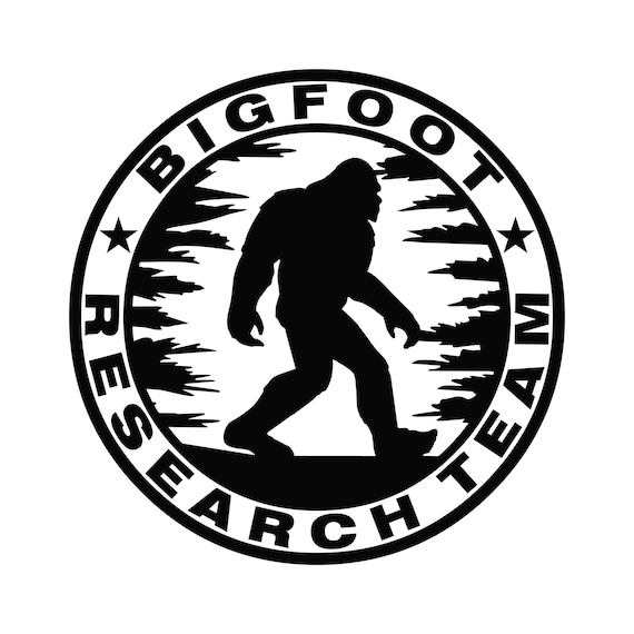 Bigfoot Research Team Vinyl Decal | Etsy
