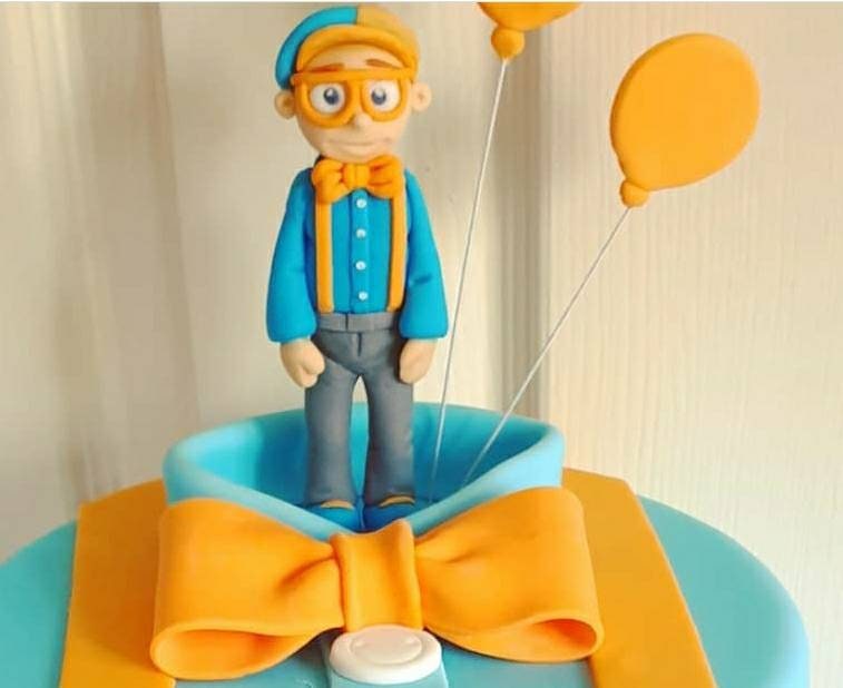 Mr Blippi Cake Topper - Etsy UK