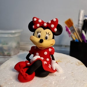 Minnie Mouse Cake Topper - Etsy