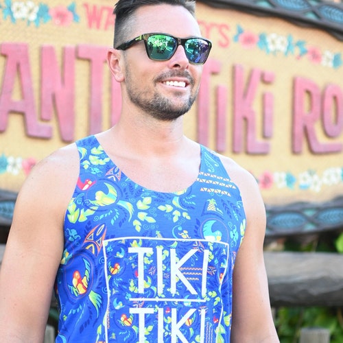 Enchanted tiki TIKI Tiki Room Tank - Etsy