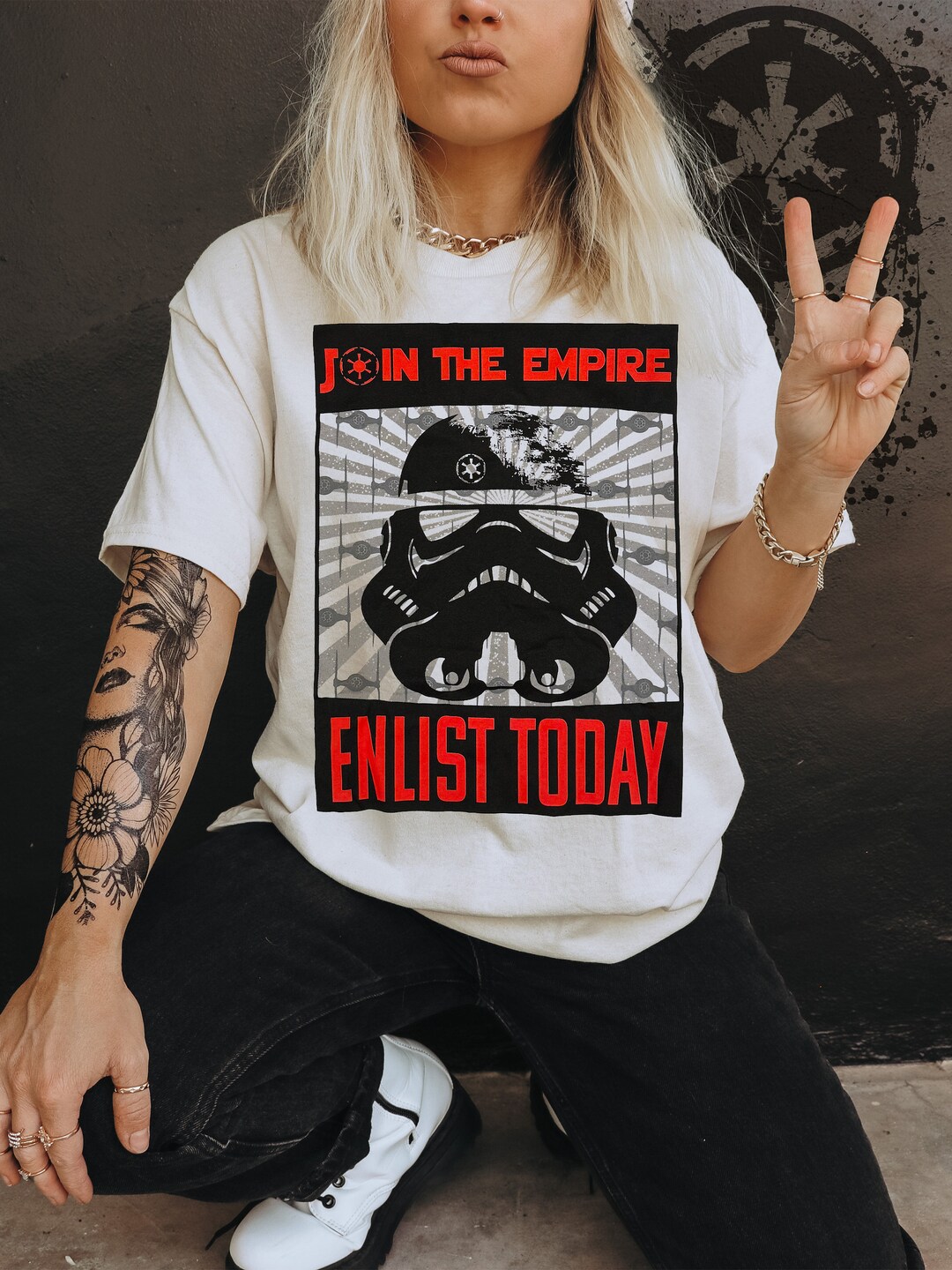 Join the Empire!: ENLIST TODAY -first Order Star Wars Shirt One of a ...