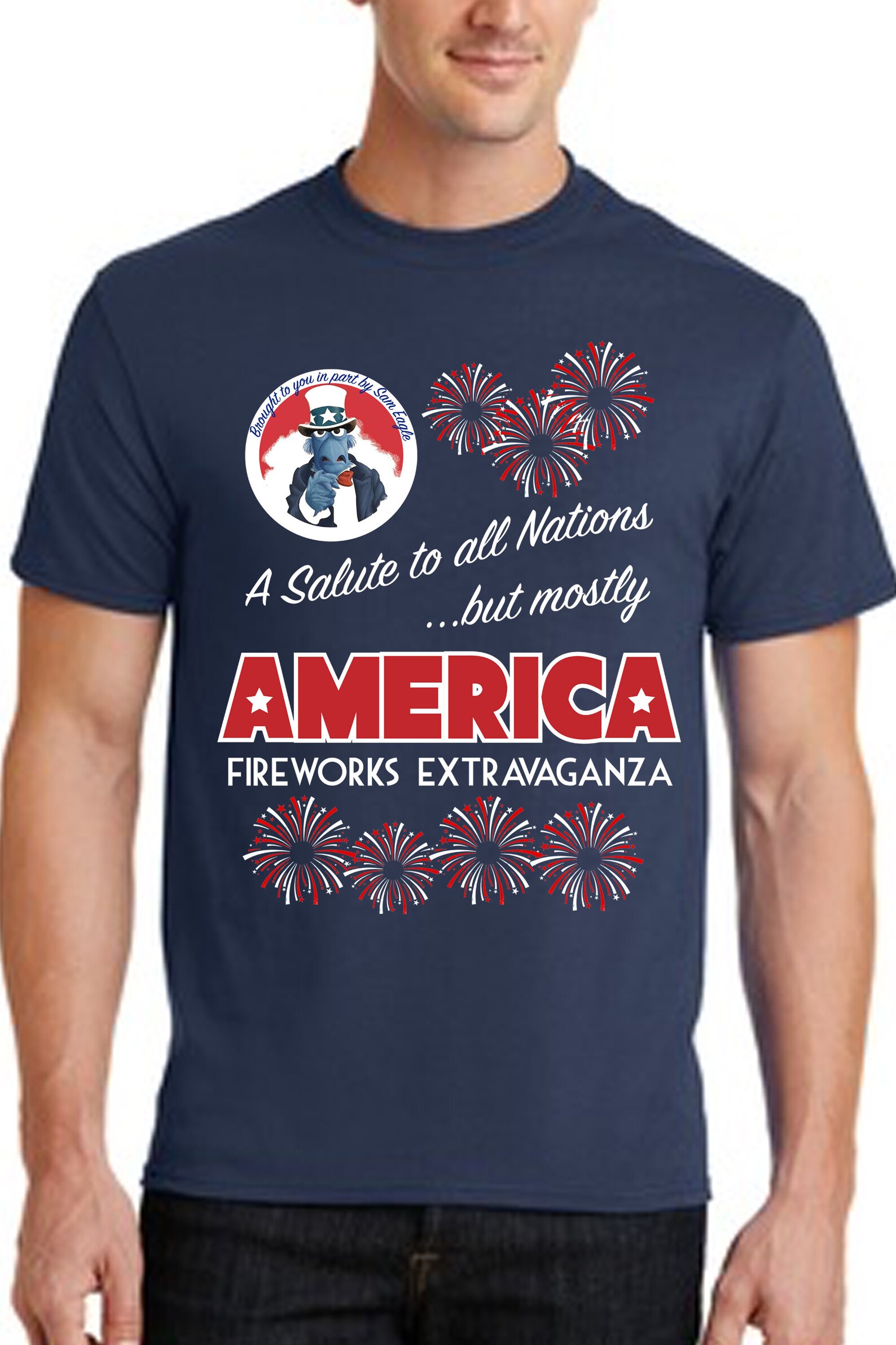 MUPPETS : Salute to All Nations BUT Mostly AMERICA Sam Eagle - Etsy