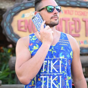 Enchanted tiki TIKI Tiki Room Tank - Etsy