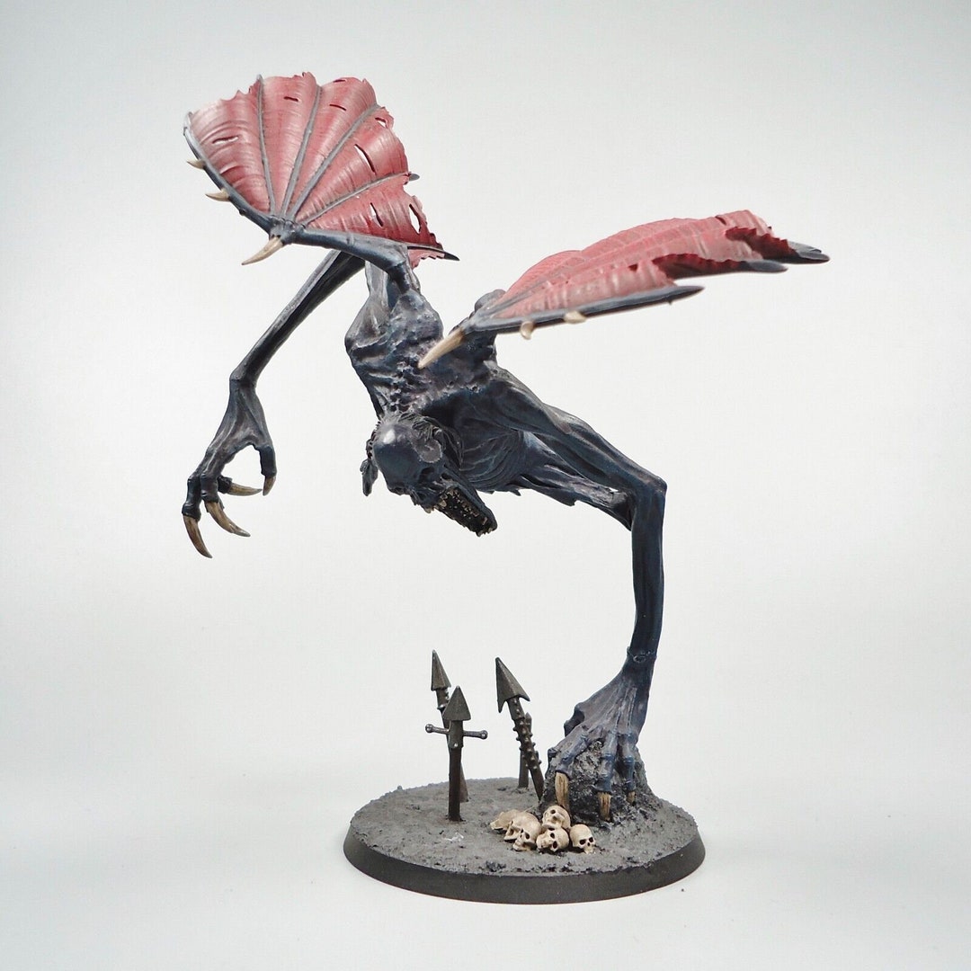 Warhammer 40k Army Chaos Space Marines Converted Winged Daemon Prince ...