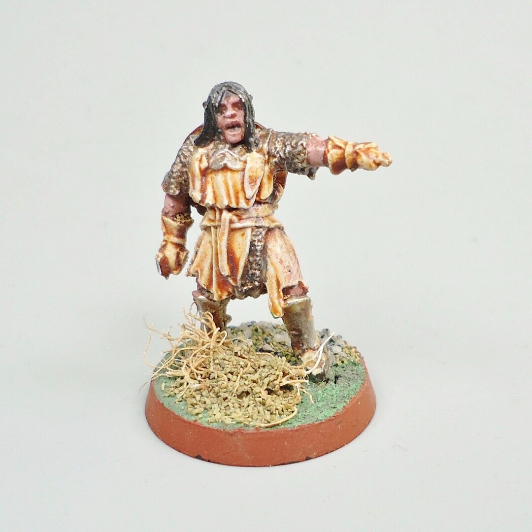 Warhammer LOTR Army Ork Captain Painted and Based - Etsy
