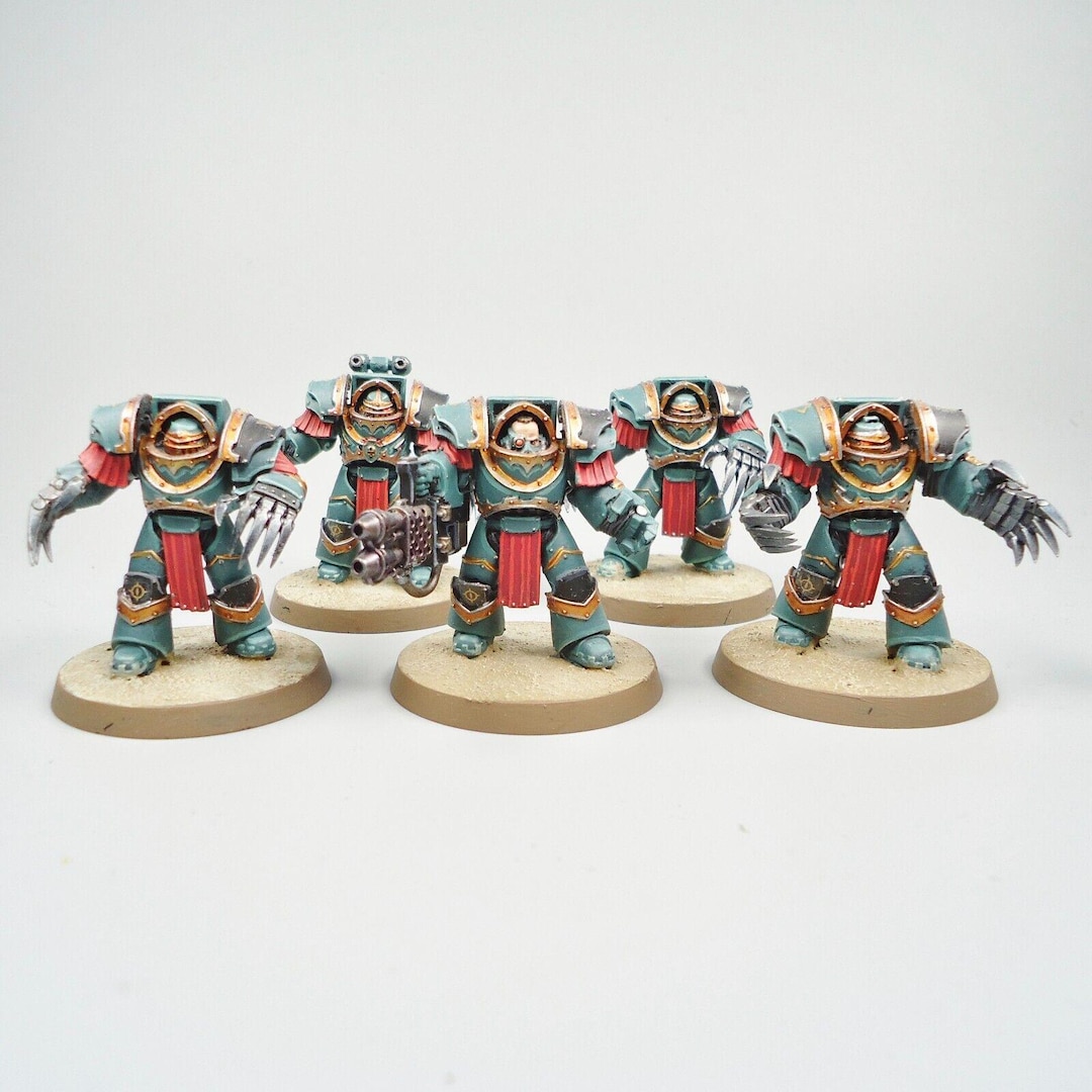 Warhammer 30k Horus Heresy Space Marines Sons of Horus Cataphractii ...