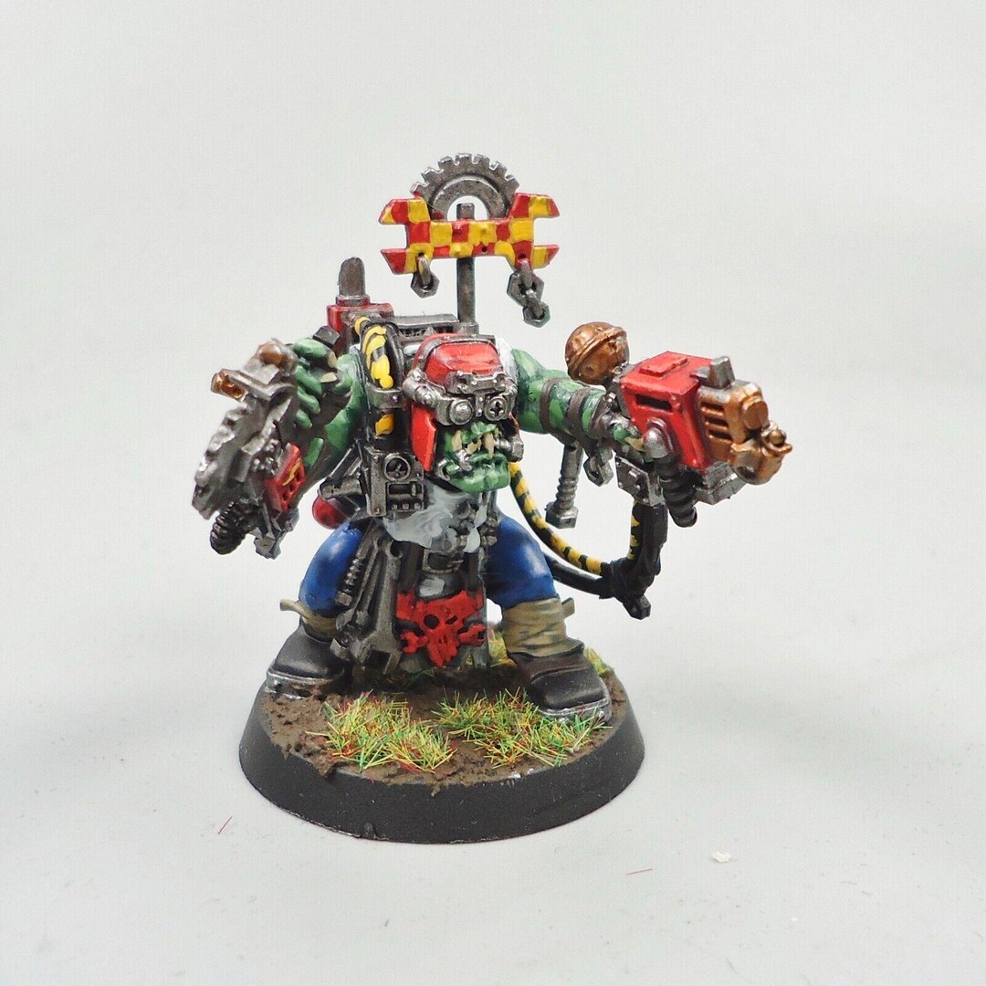 Warhammer 40k Army Ork Mek Painted and Based - Etsy