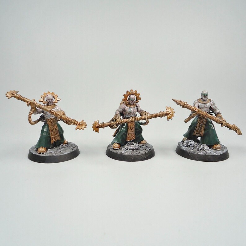 Warhammer 40k Army Adeptus Mechanicus Fulgurite Electro-priests X5 ...