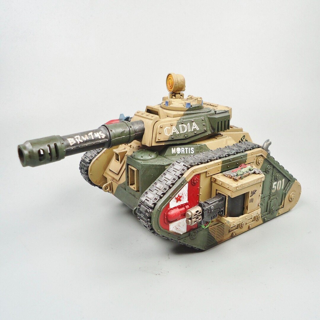 Warhammer 40k Army Astra Militarum Imperial Guard Leman Russ Painted - Etsy