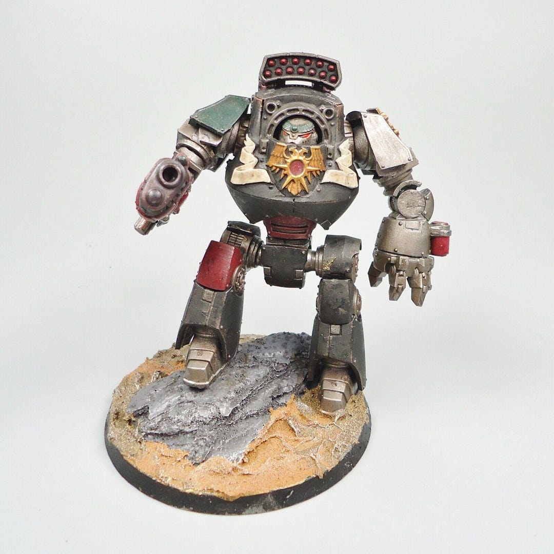 Warhammer 40k Army Space Marines Deathwatch Contemptor Dreadnought ...