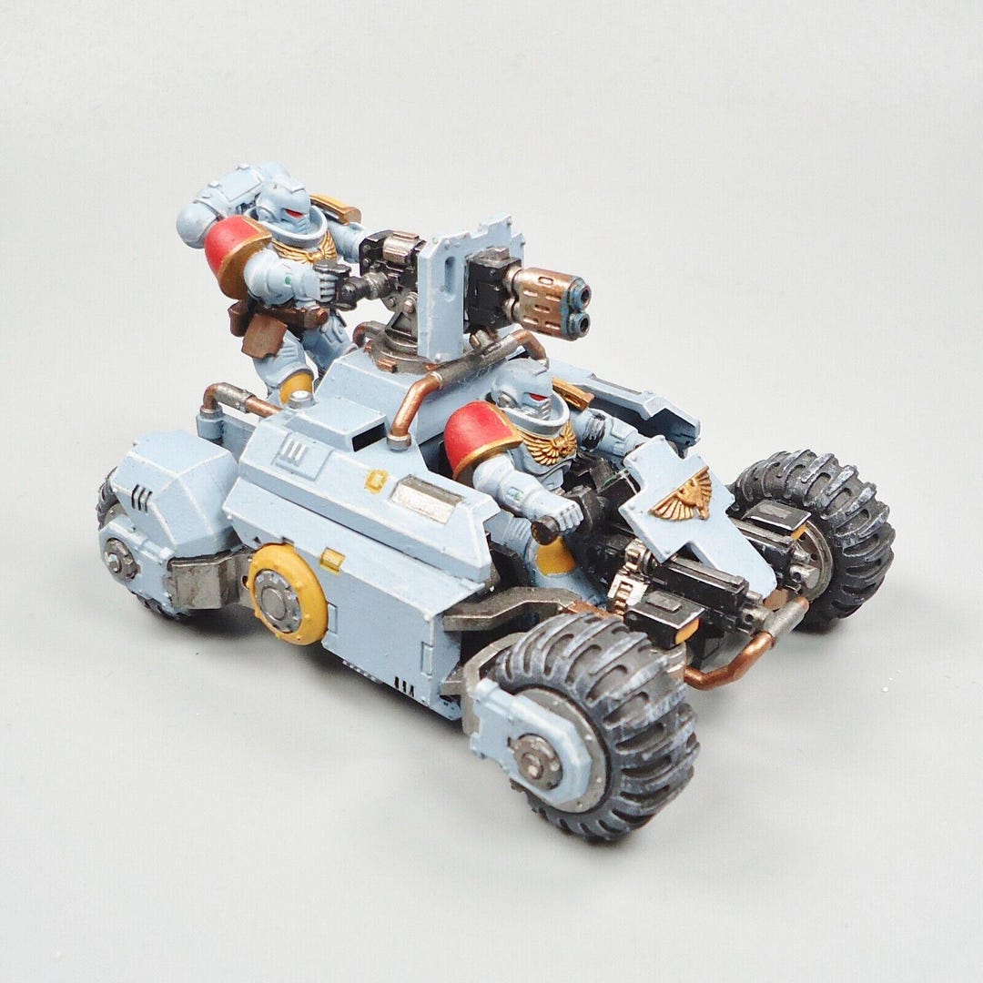 Warhammer 40k Army Space Marines Space Wolves Invader ATV Painted - Etsy