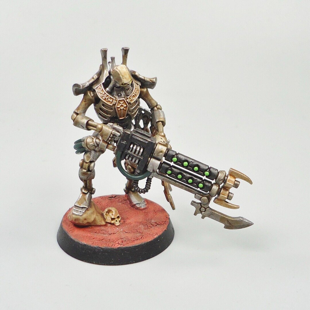 Warhammer 40k Army Necron Royal Warden Painted and Based - Etsy