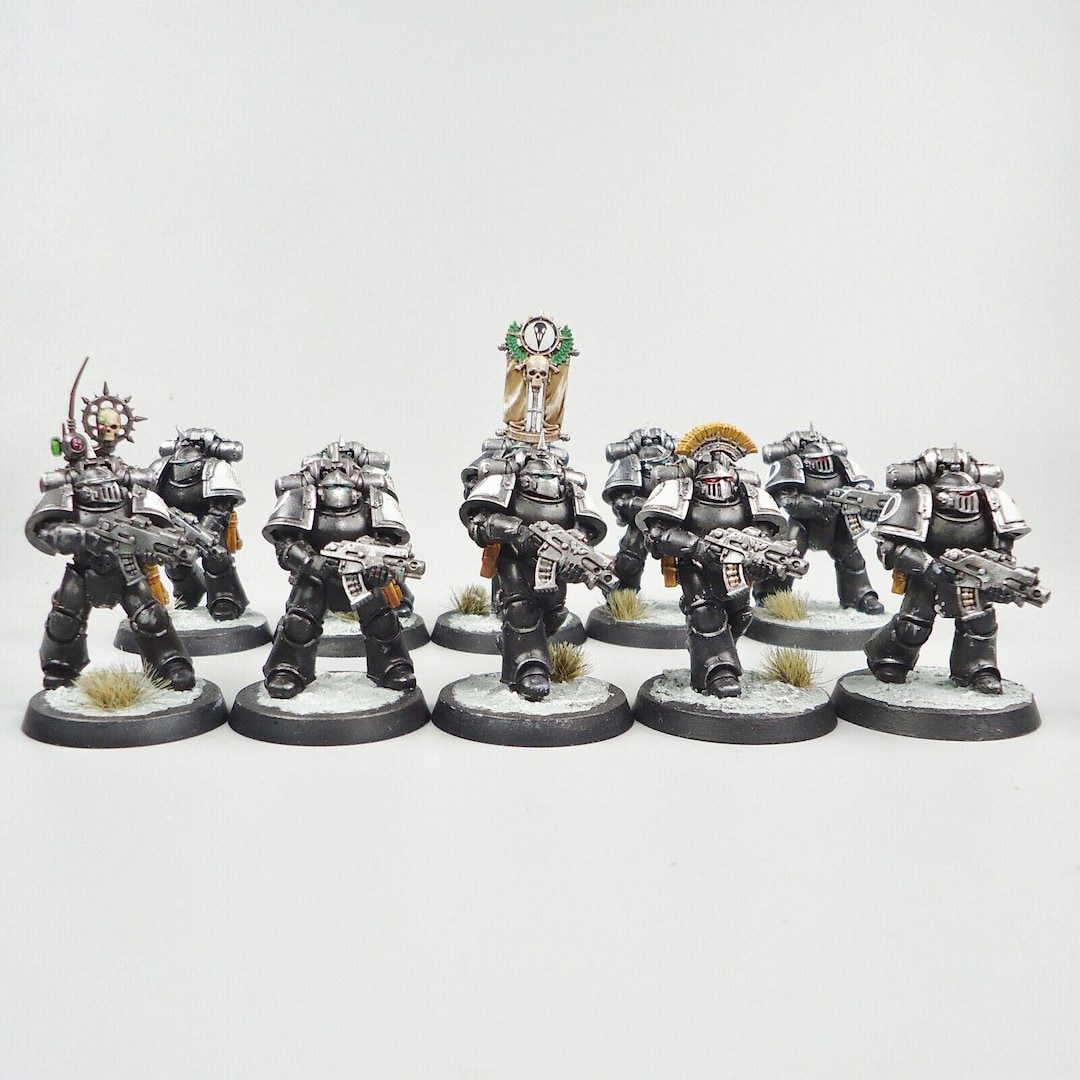 Warhammer 30k Army Space Marines Raven Guard Horus Heresy Tactical ...