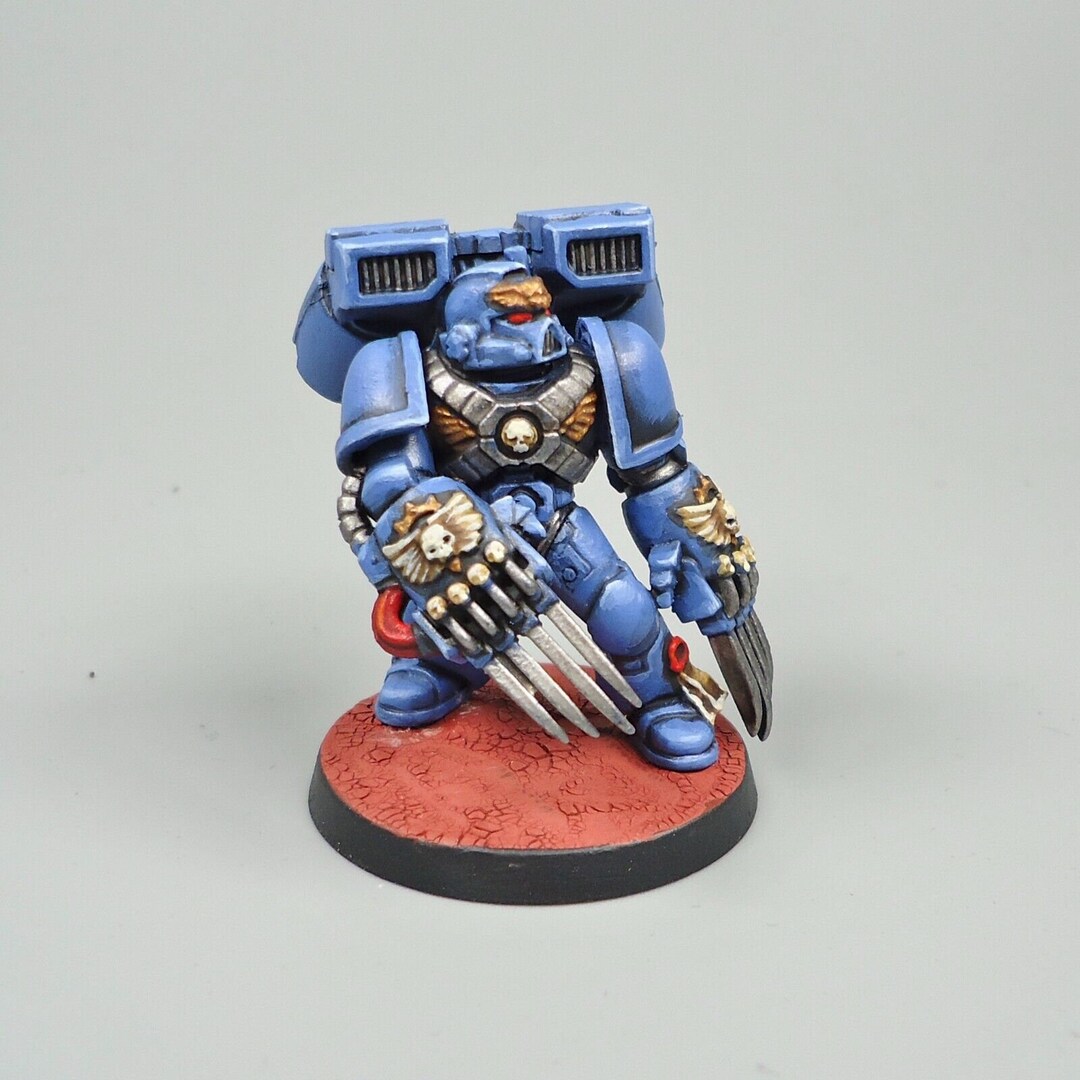 Warhammer 40k Army Space Marines Ultramarines Character Painted - Etsy
