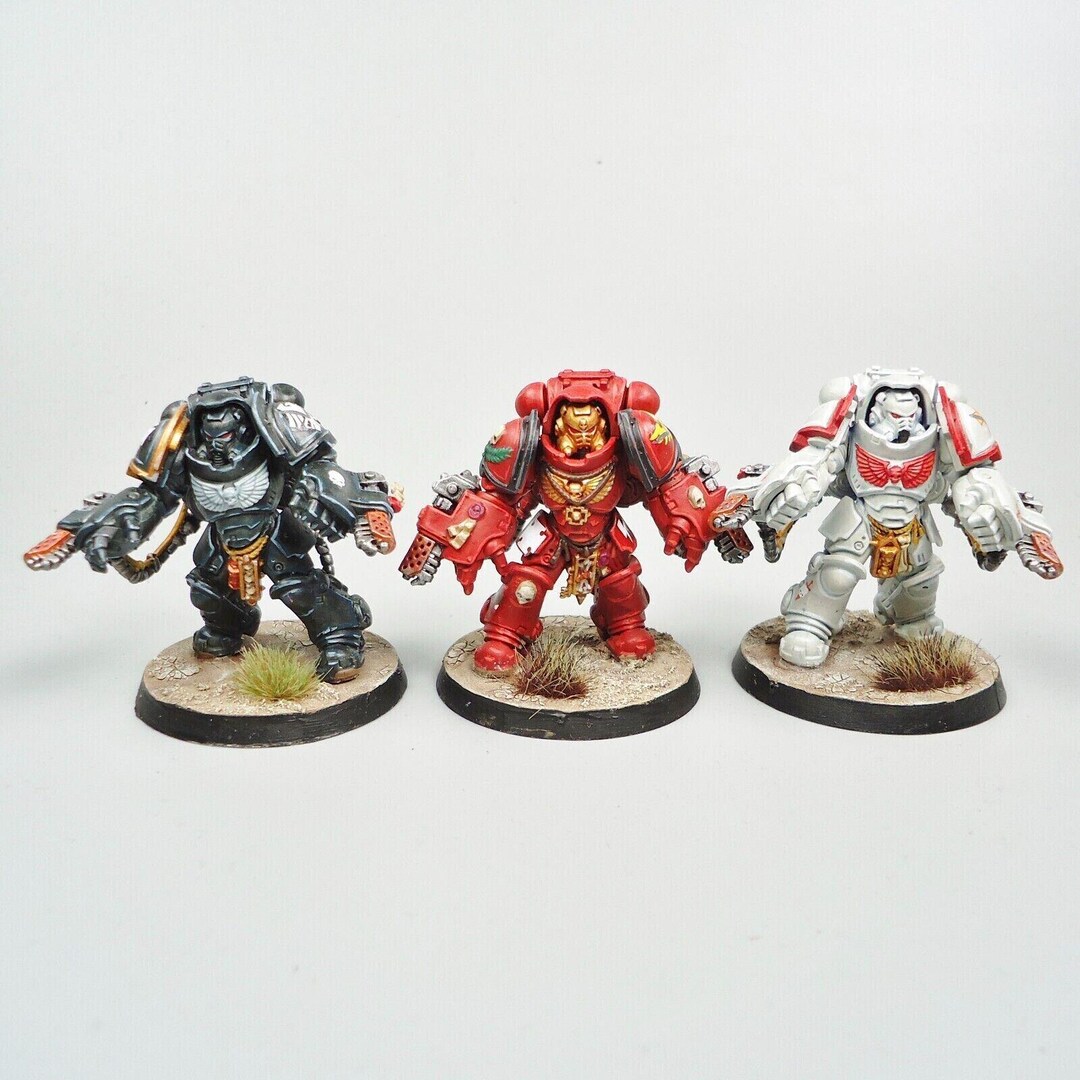 Warhammer 40k Army Space Marines Unnumbered Sons Primaris Aggressors X3 ...