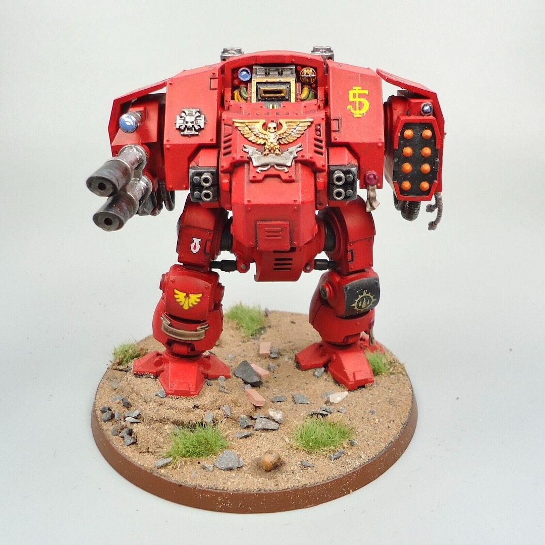 Warhammer 40k Army Space Marines Blood Angels Ballistus Dreadnought ...