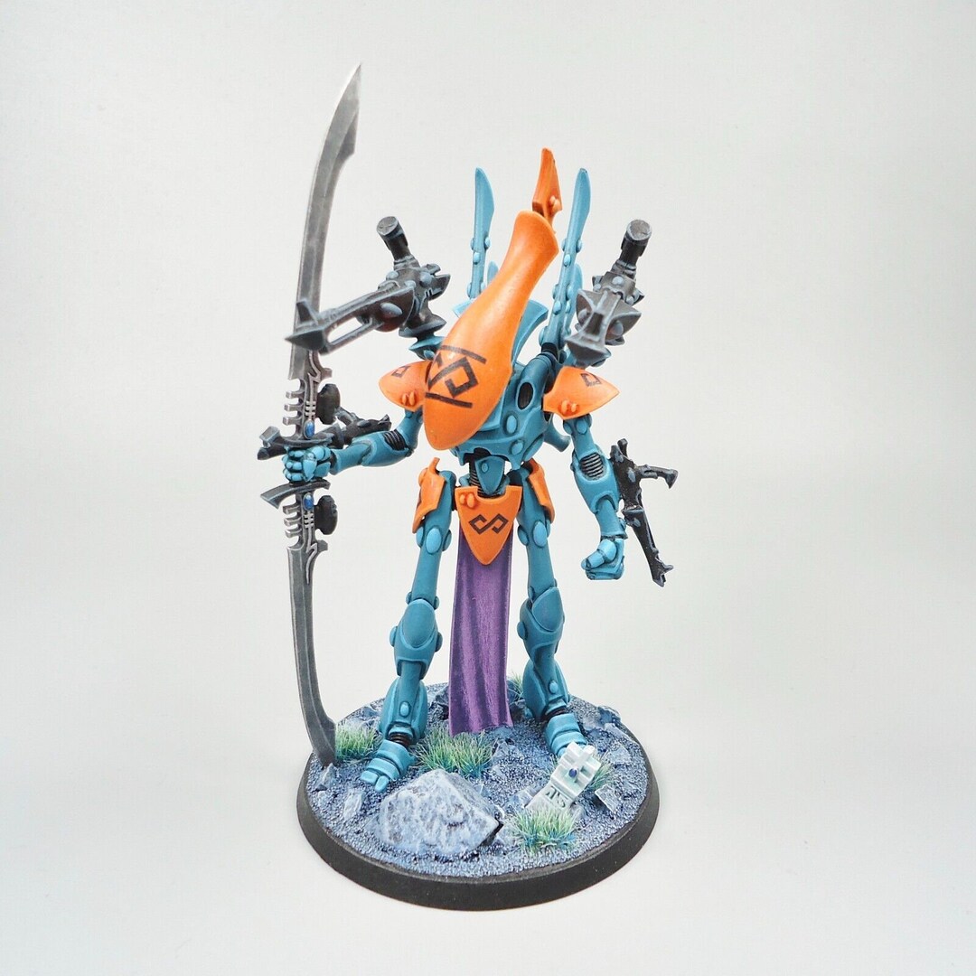 Warhammer 40k Army Eldar Aeldari Wraithlord Painted - Etsy