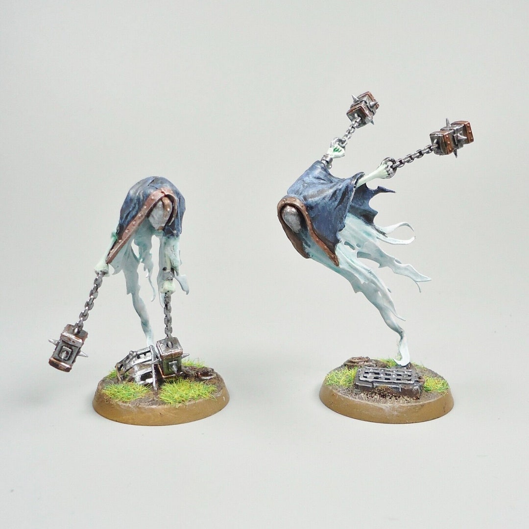 Warhammer Age of Sigmar Army Nighthaunt Chainghasts X2 Painted - Etsy