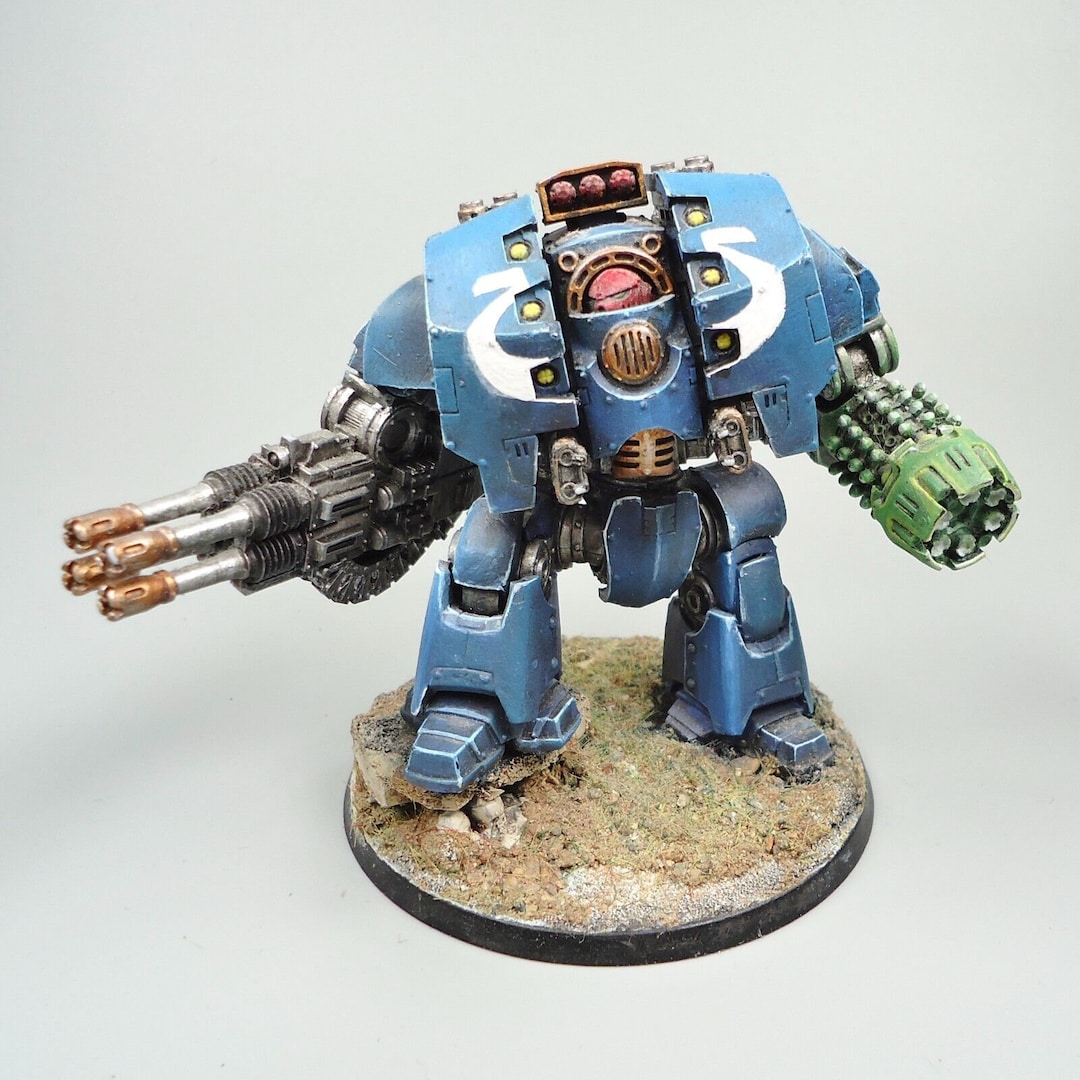 Warhammer 40k Army Space Marines Ultramarines Leviathan Dreadnought ...