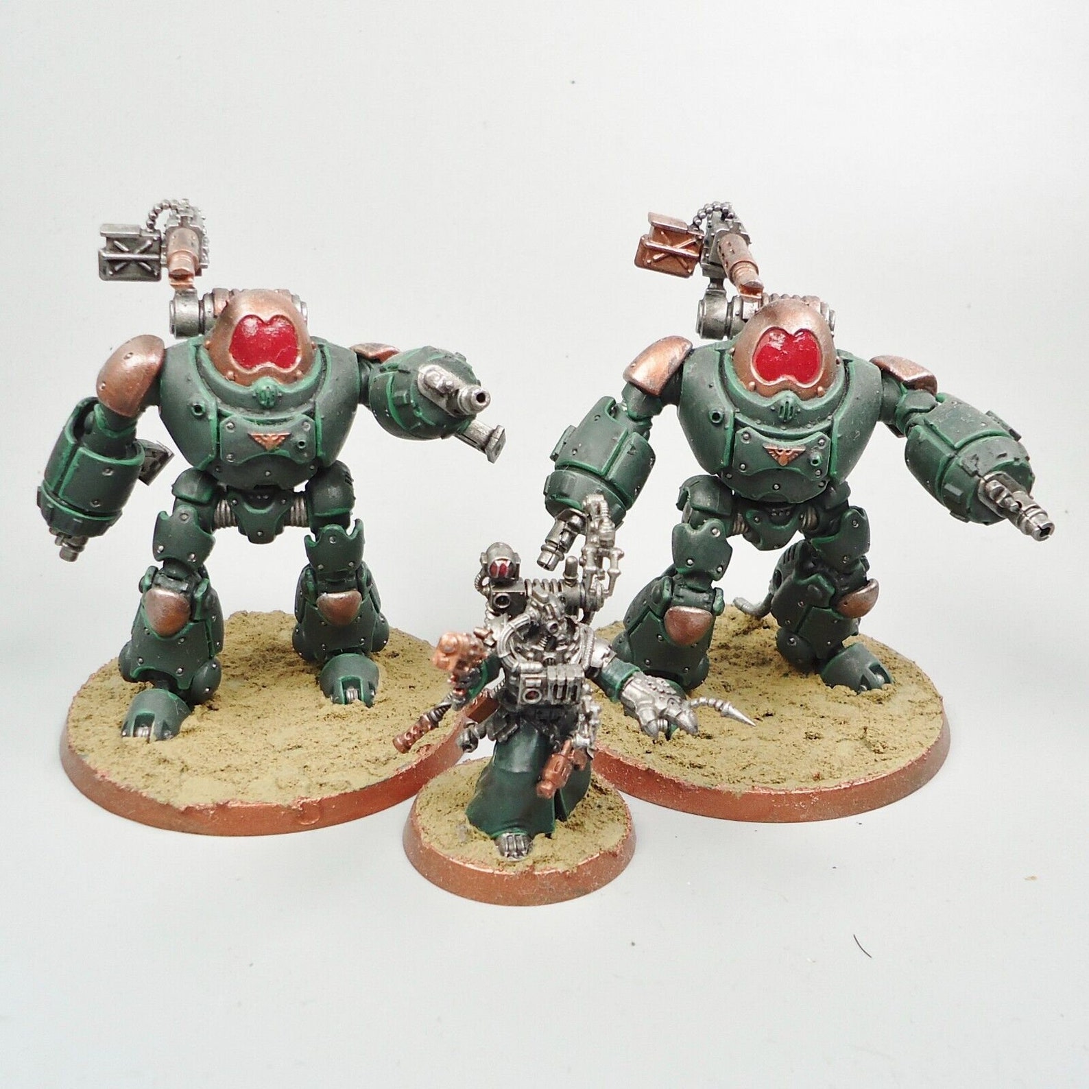 Warhammer 40k Army Adeptus Mechanicus Kastelan Robots Painted - Etsy