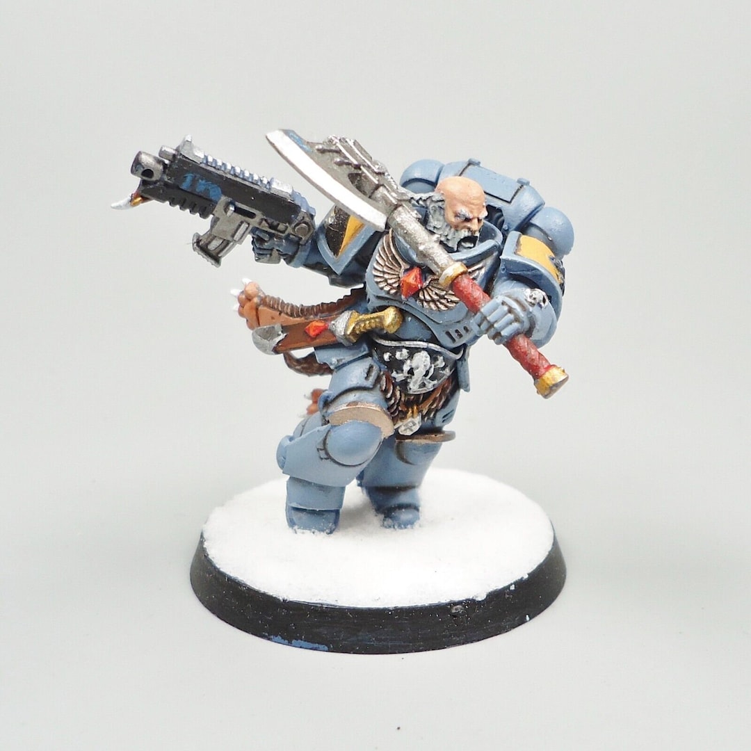 Warhammer 40k Army Space Marines Space Wolves Character Painted - Etsy