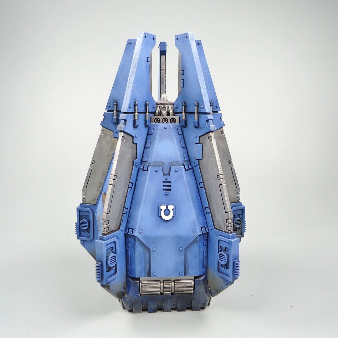 Warhammer 40k Army Space Marines Ultramarines Drop Pod Painted - Etsy