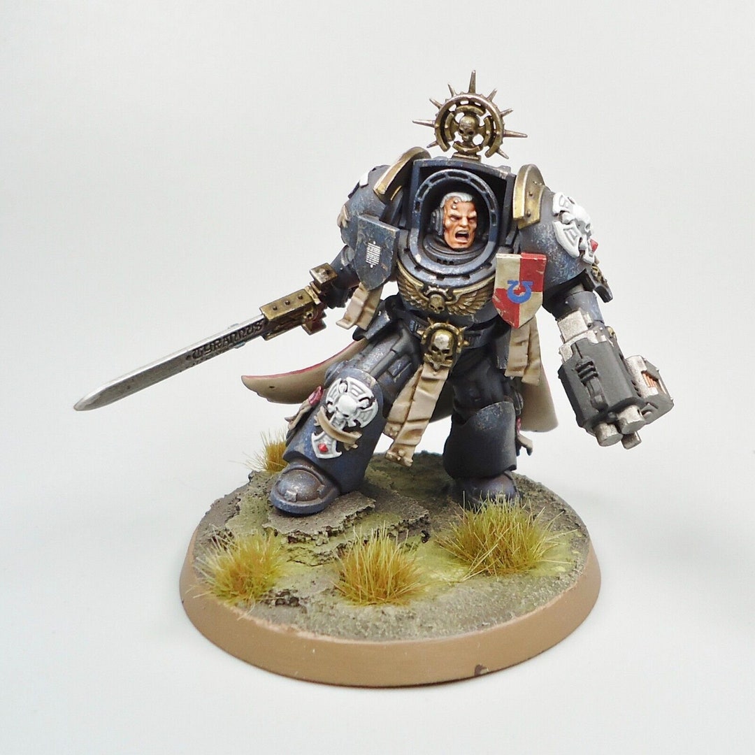 Warhammer 40k Army Space Marines Ultramarines Terminator Captain ...