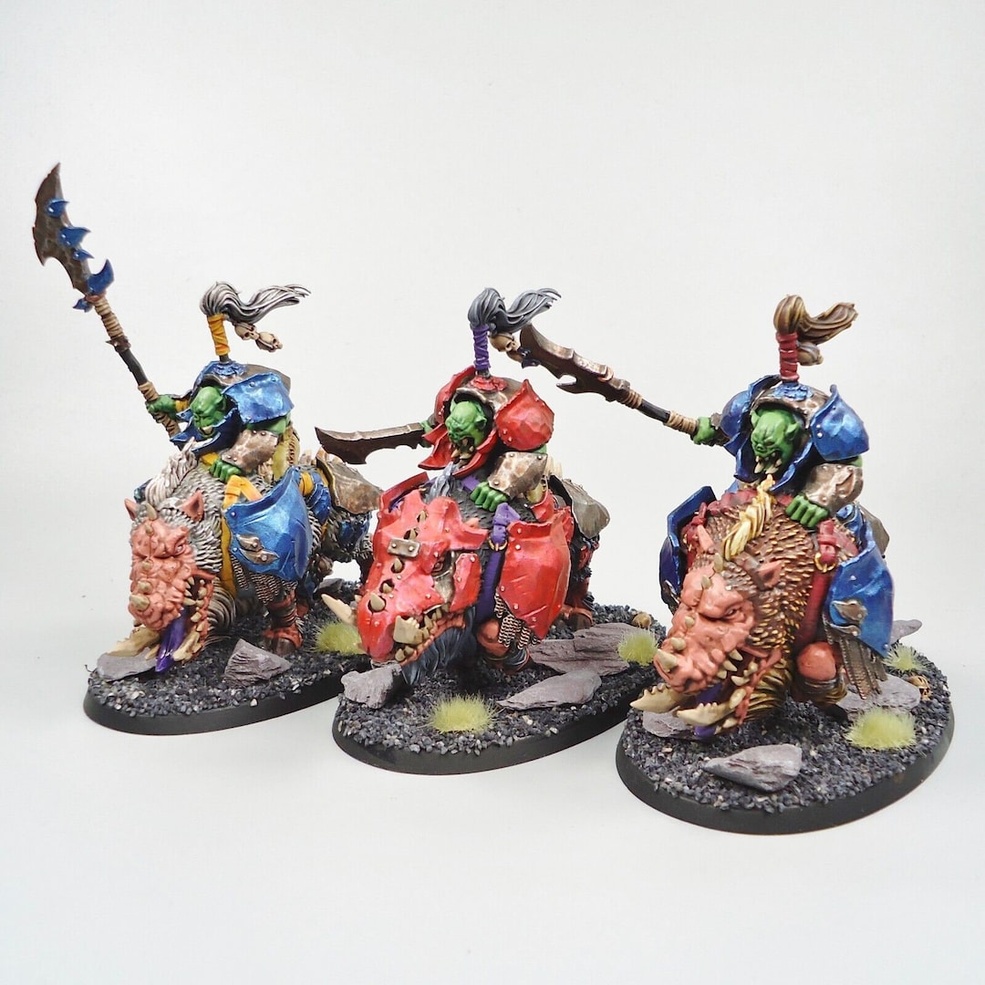 Warhammer Fantasy Age of Sigmar Army Orruk Warclans Ironjawz Gore ...
