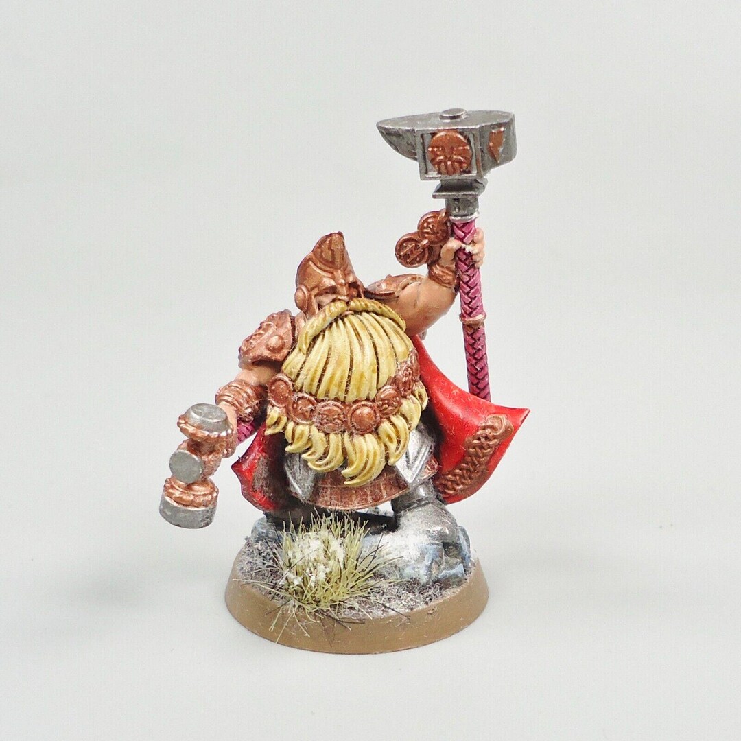 Warhammer Age of Sigmar Army Dwarf Cities of Sigmar Dwarf Runelord Painted - Etsy