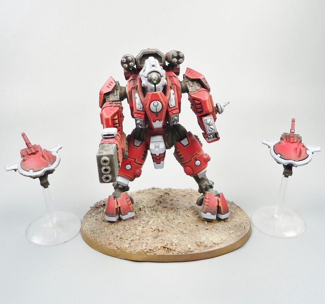 Tau Empire XV95 Ghostkeel Battlesuit Painted - Warhammer Army 40k GW - Etsy