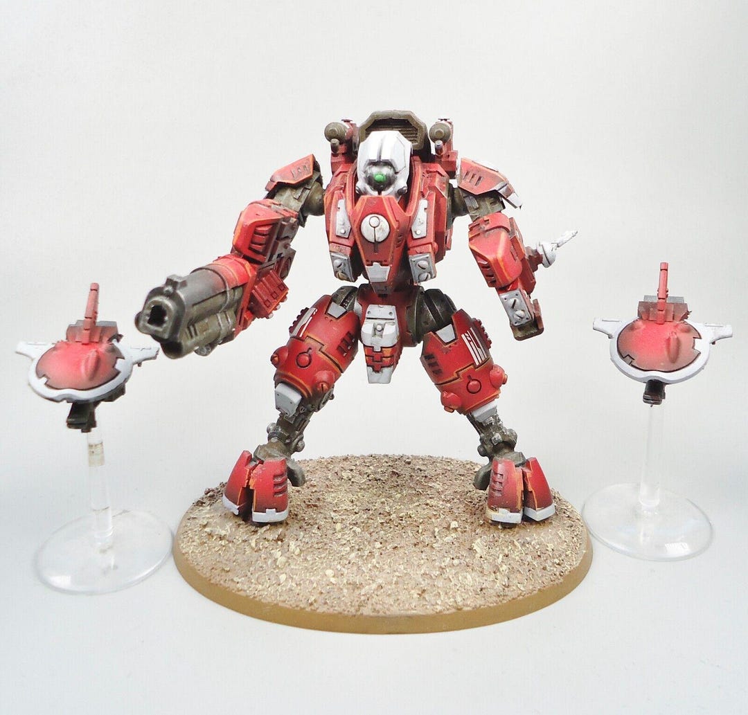 Tau Empire XV95 Ghostkeel Battlesuit Painted - Warhammer Army 40k GW - Etsy