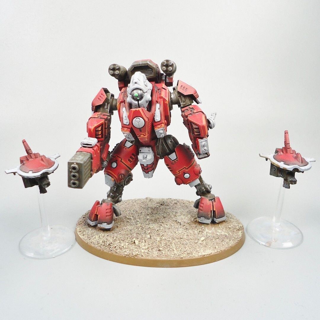 Tau Empire XV95 Ghostkeel Battlesuit Painted - Warhammer Army 40k GW - Etsy