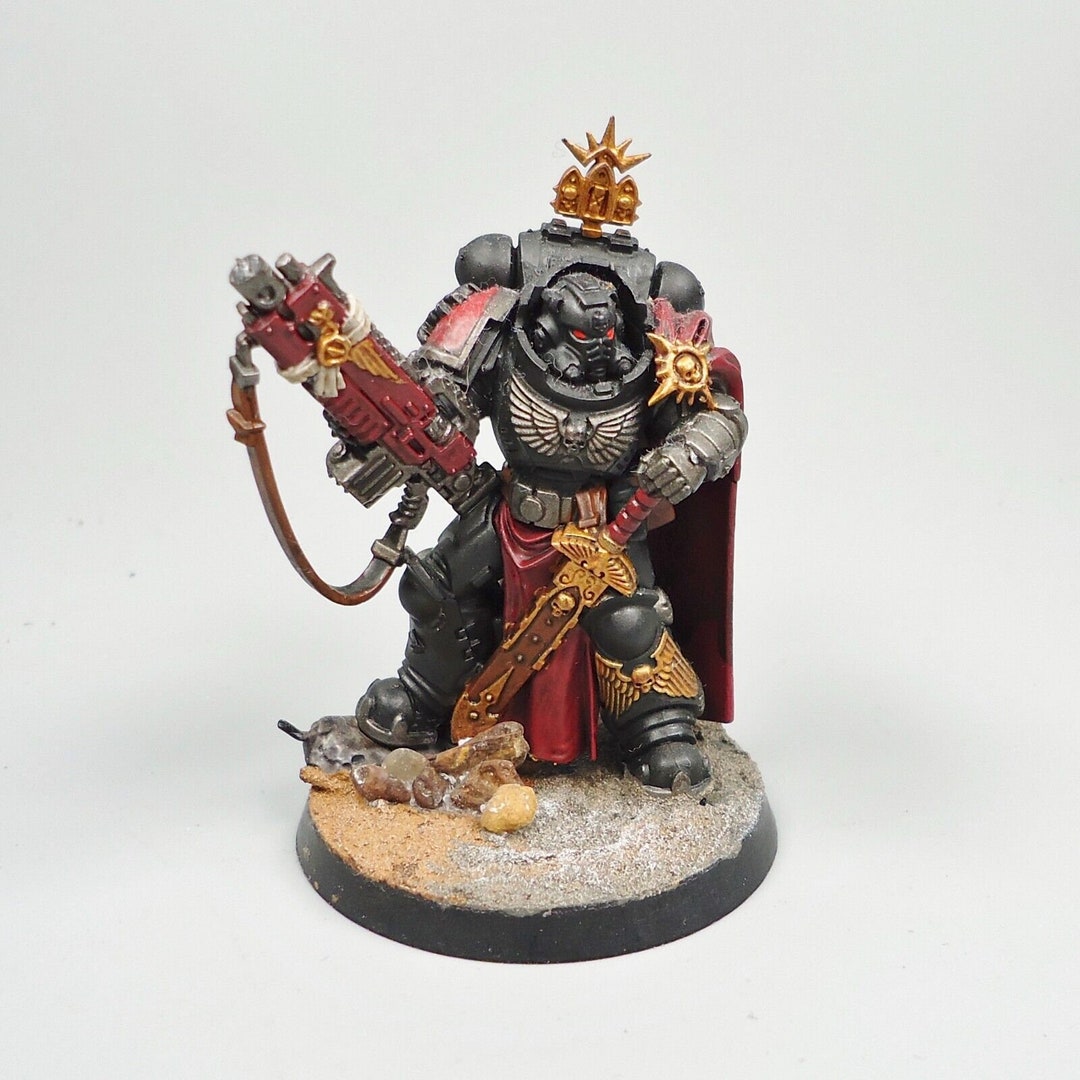 Warhammer 40k Army Space Marines Deathwatch Captain Painted - Etsy