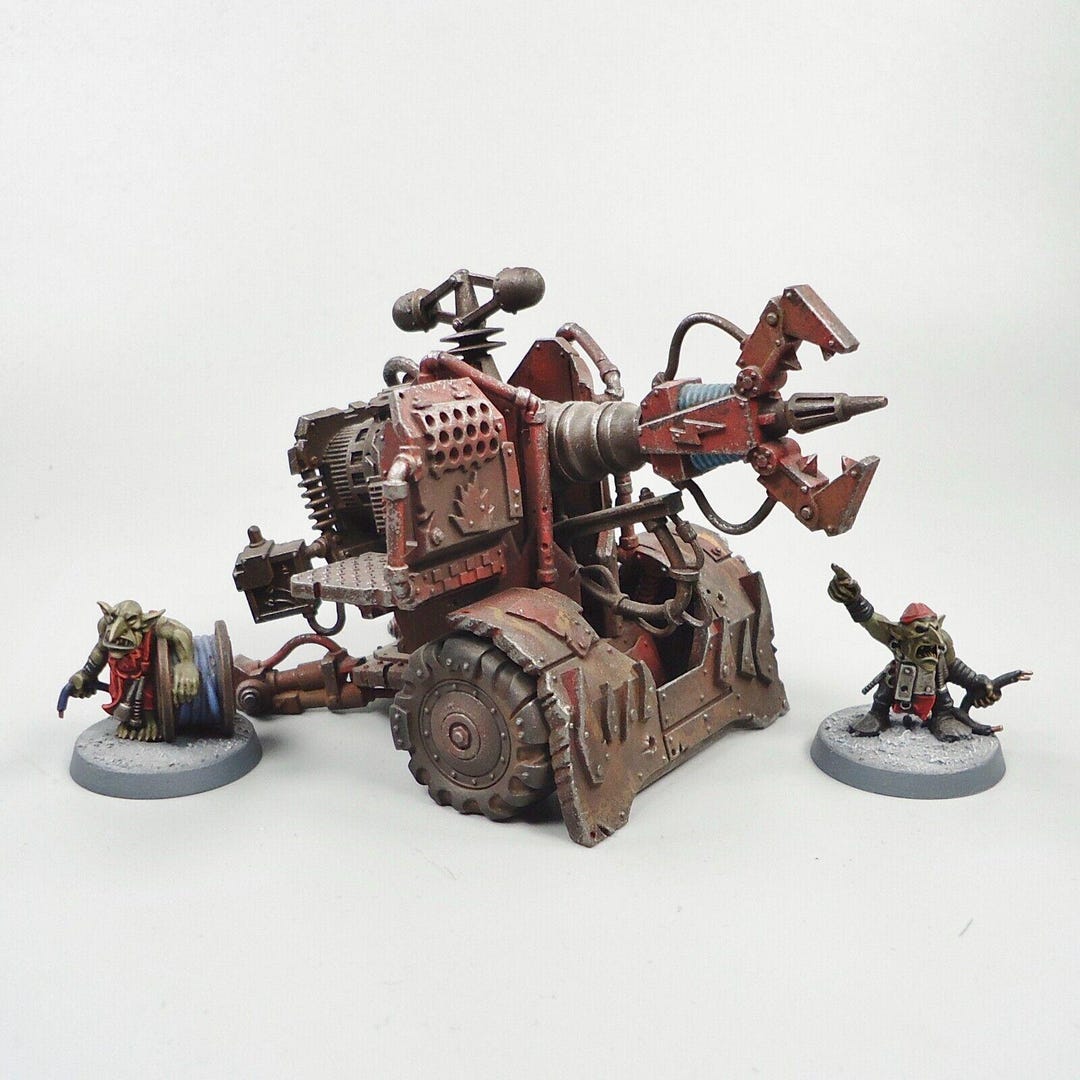 Warhammer 40k Ork Army Ork Mek Gun Painted - Etsy