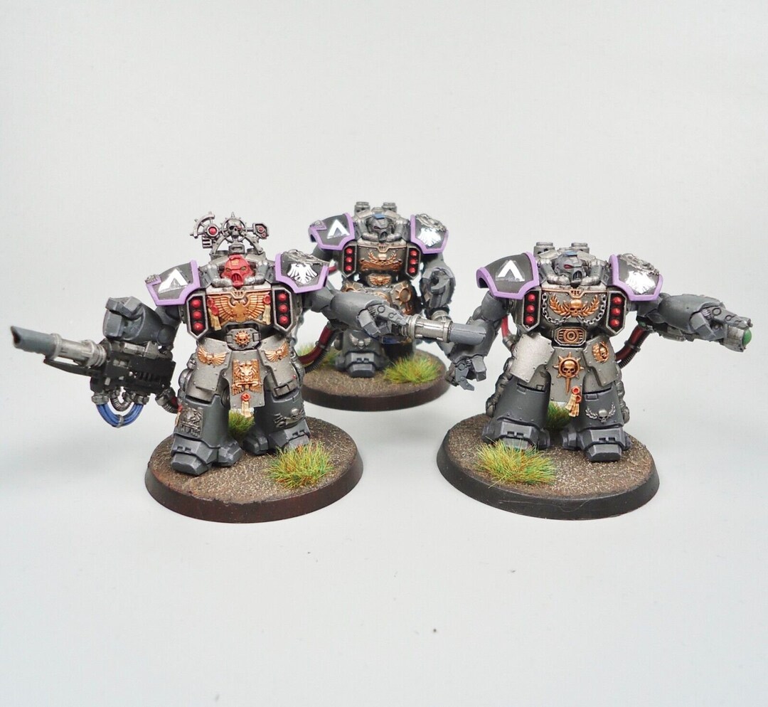 Warhammer 40k Army Space Marines Raven Guard Centurion - Etsy