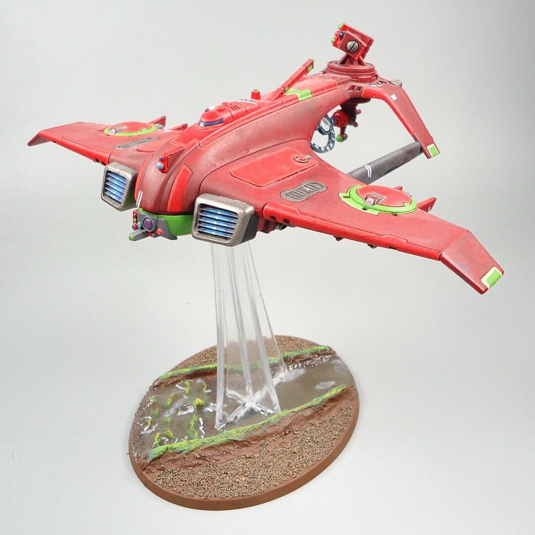 Warhammer 40k Army Tau Empire Sun Shark Bomber Painted and Based - Etsy