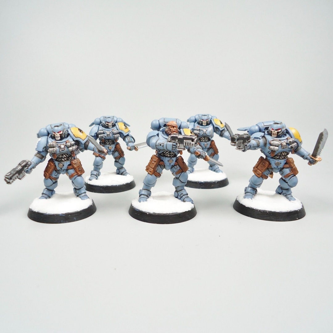 Warhammer 40k Army Space Marines Space Wolves Primaris Reivers X5 ...