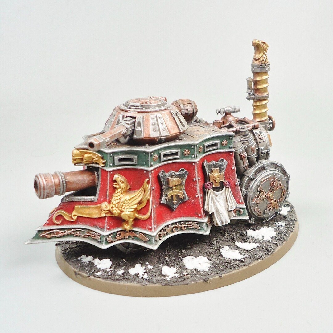 Warhammer Age of Sigmar Army Cities of Sigmar Empire Steam Tank Painted ...