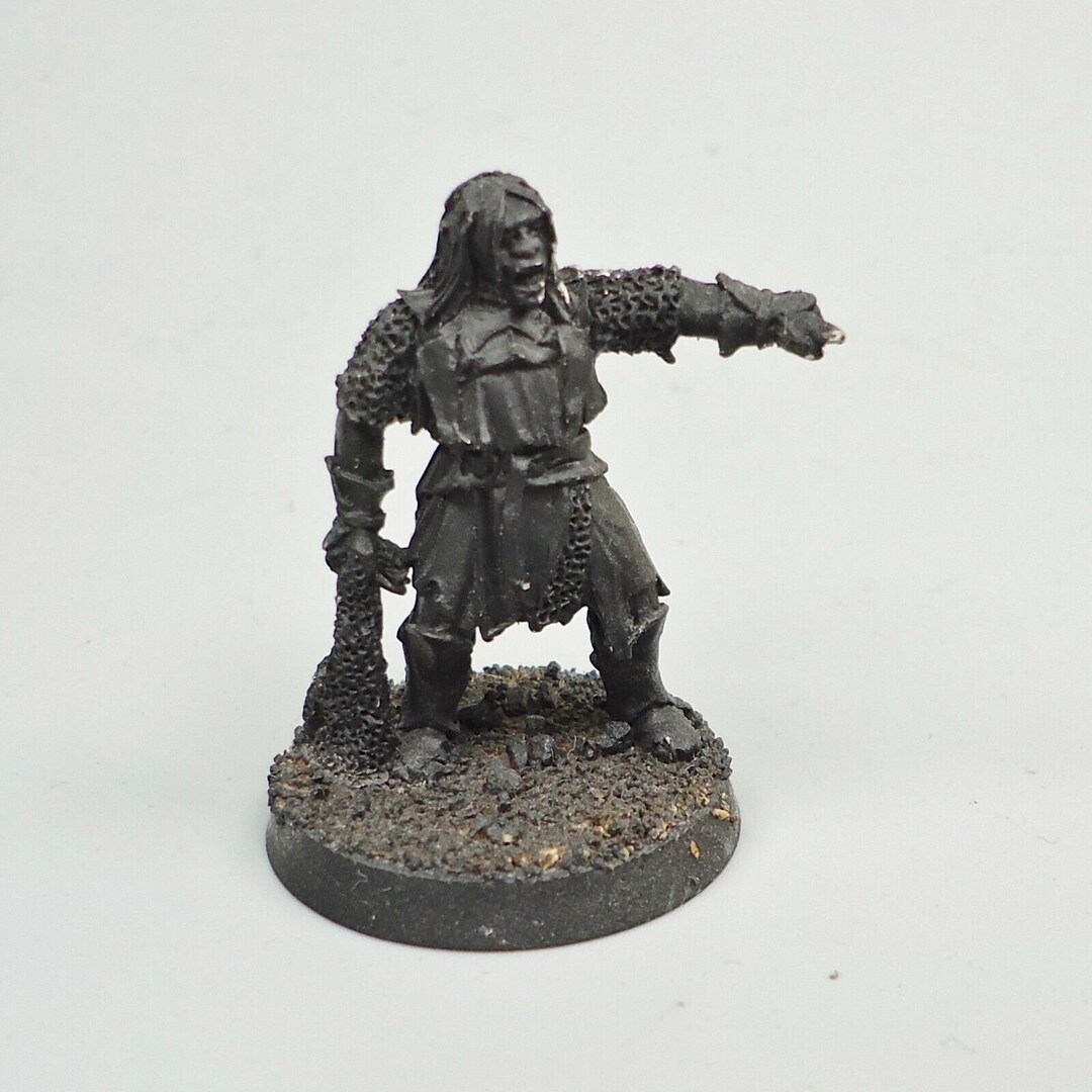 Warhammer LOTR Army Minas Ork Captain Undercoated - Etsy