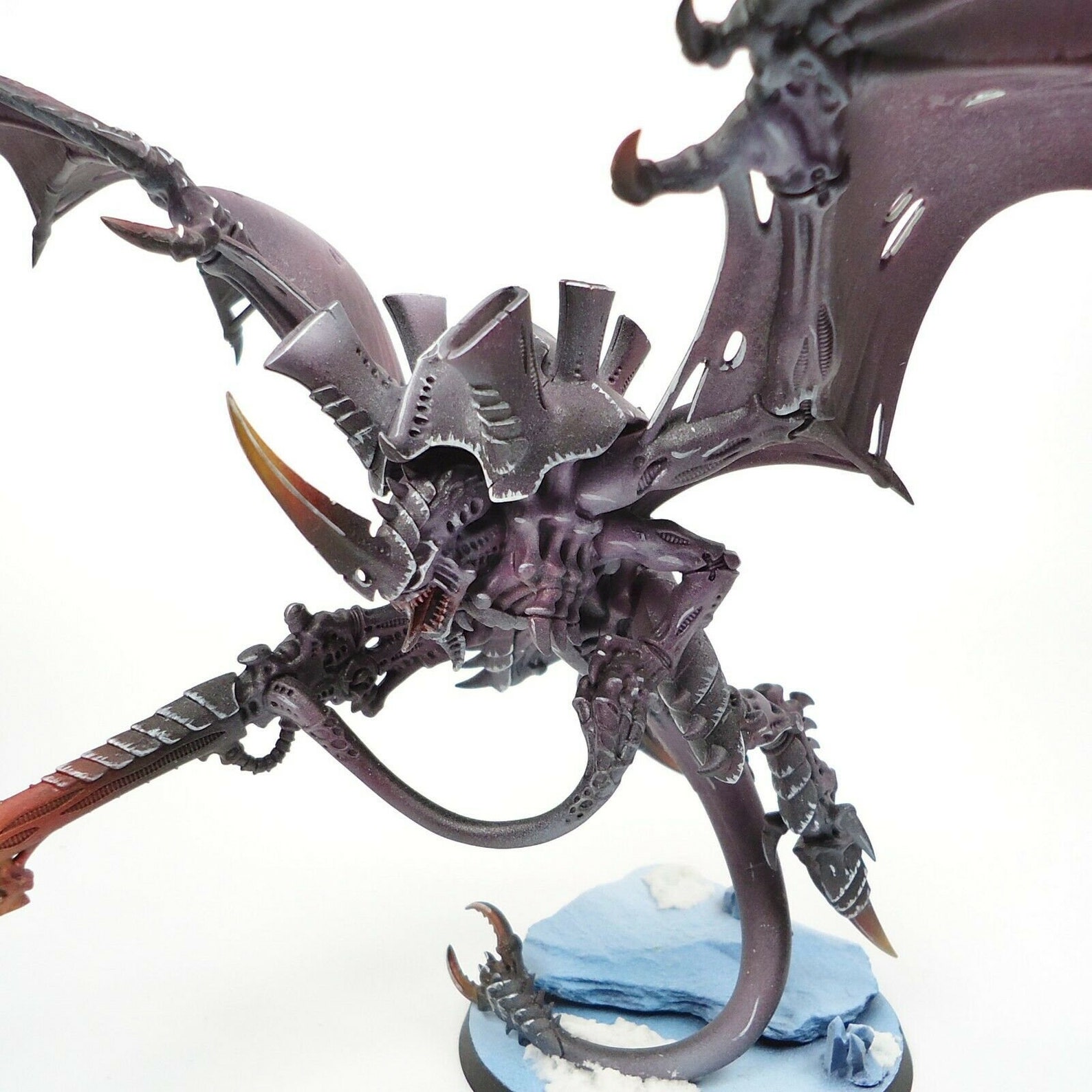 Warhammer 40k Army Tyranid Winged Hive Tyrant Painted And | Etsy Warhammer 40k Army Tyranid Winged Hive Tyrant Painted And | Etsy