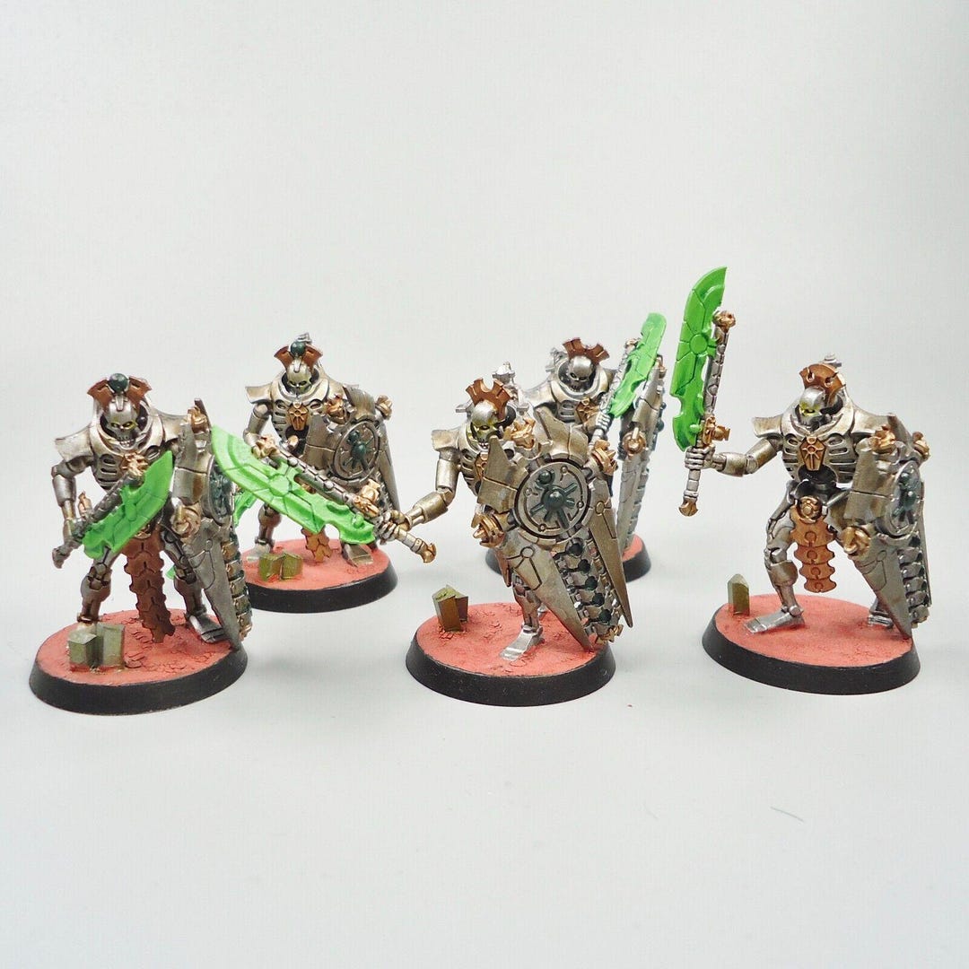Warhammer 40k Army Necron Lychguard Squad Painted and Based - Etsy