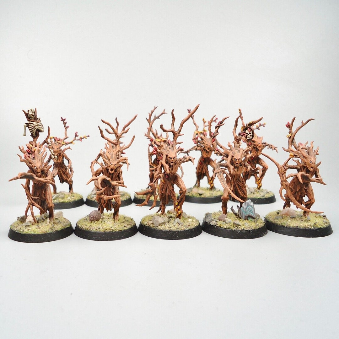 Warhammer Fantasy Age of Sigmar Army Sylvaneth Dryads X10 - Etsy
