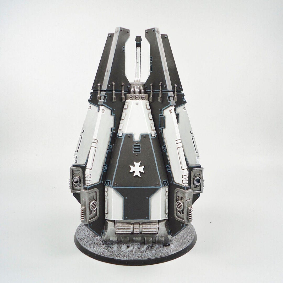 Warhammer 40k Army Space Marines Black Templars Drop Pod Painted - Etsy