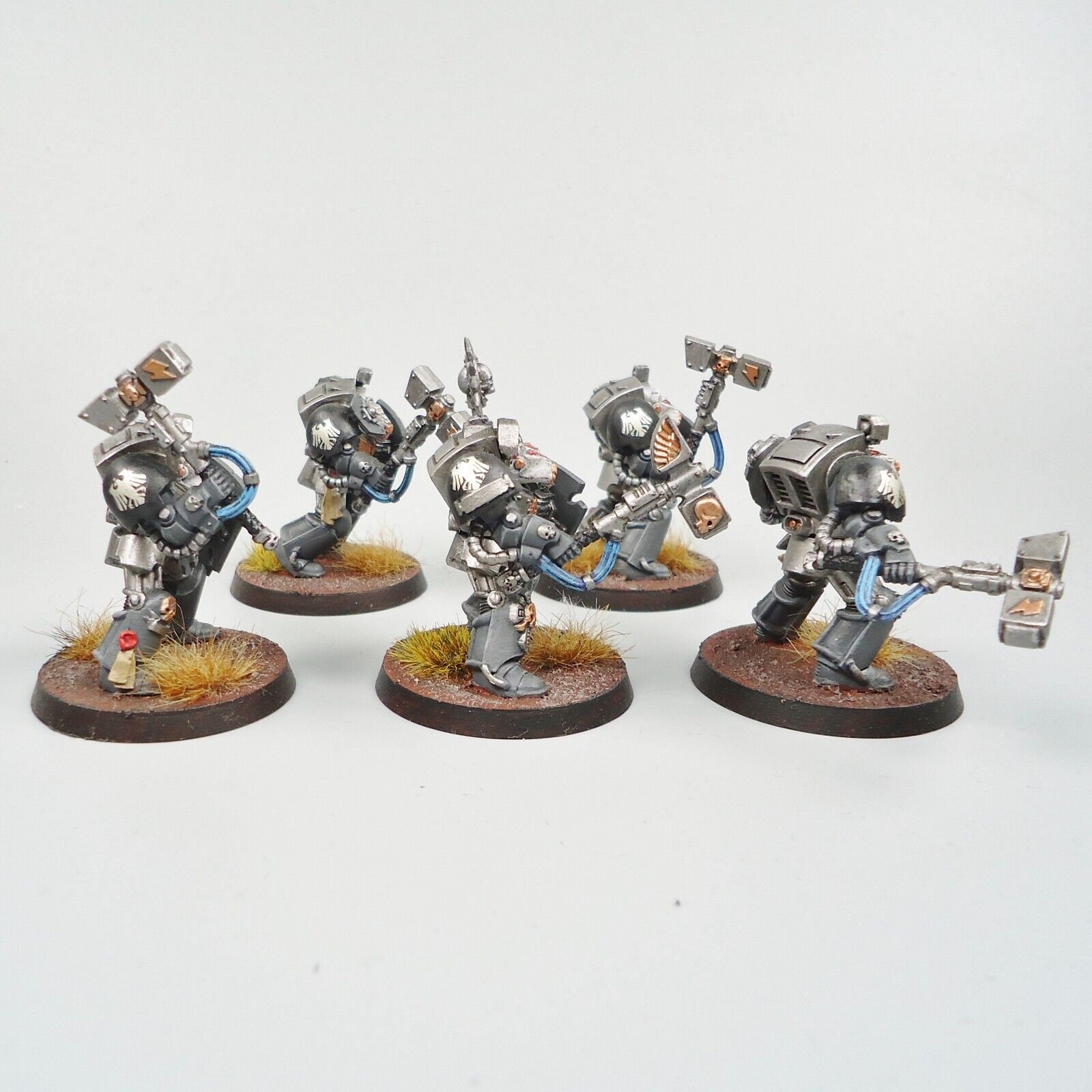 Warhammer 40k Army Space Marines Raven Guard Terminators X5 - Etsy