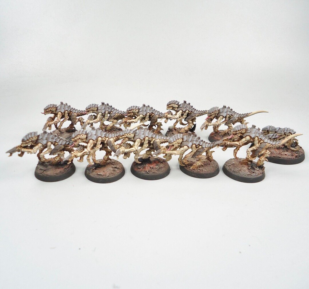 Warhammer 40k Tyranids Termagants X10 Painted and Based - Etsy