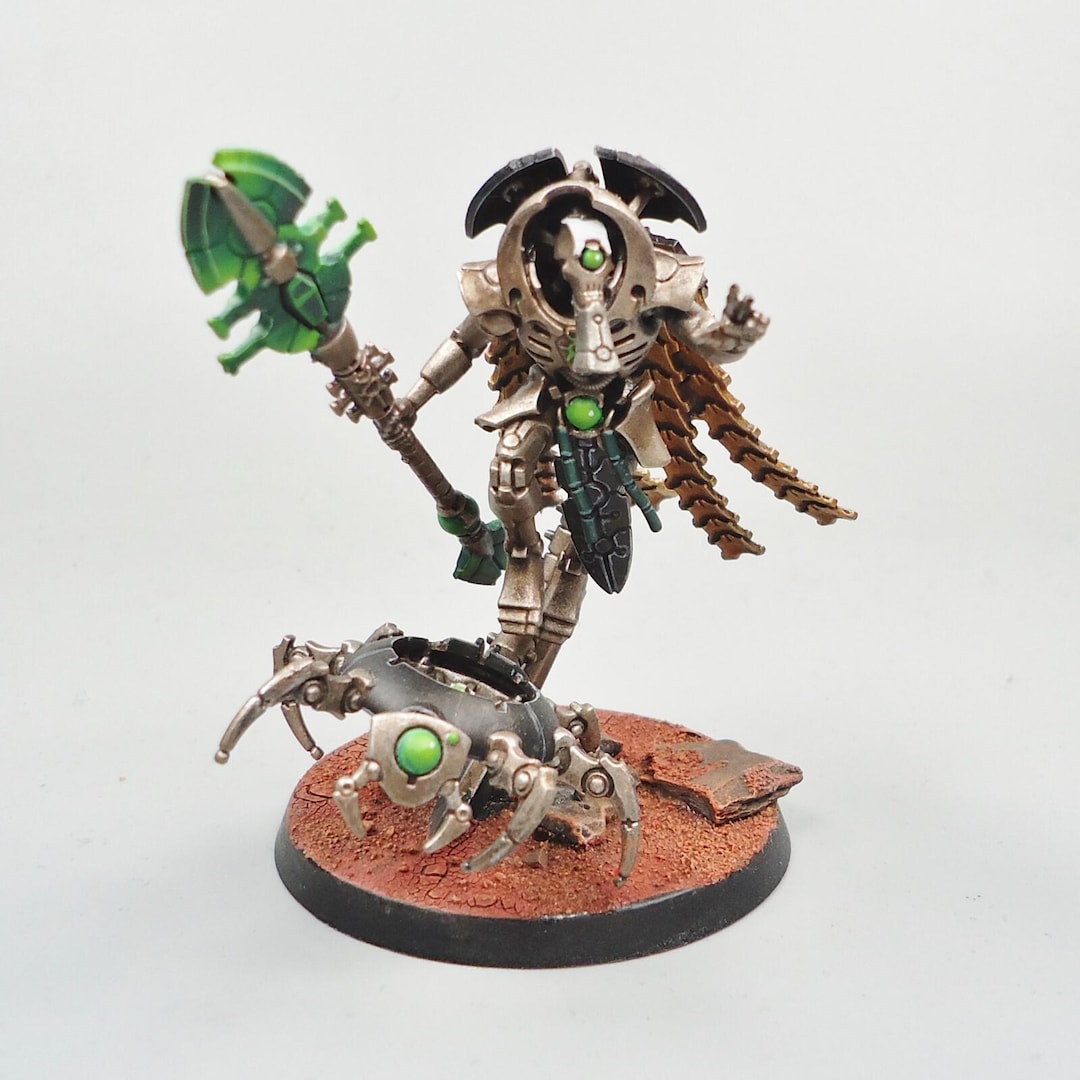 Necron Cryptek Painted and Based - Necrons Warhammer 40k Army - Etsy